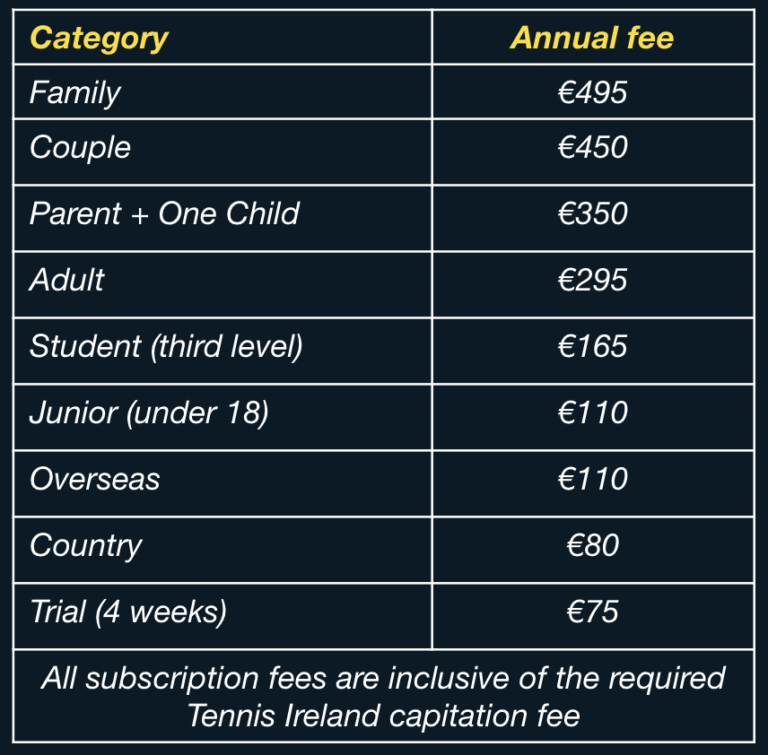 Memberships Tennis Club And Padel Dublin memberships-tennis-club-and-padel-dublin